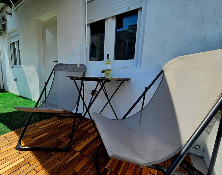 Soleado Atico Con Terraza - Badalona