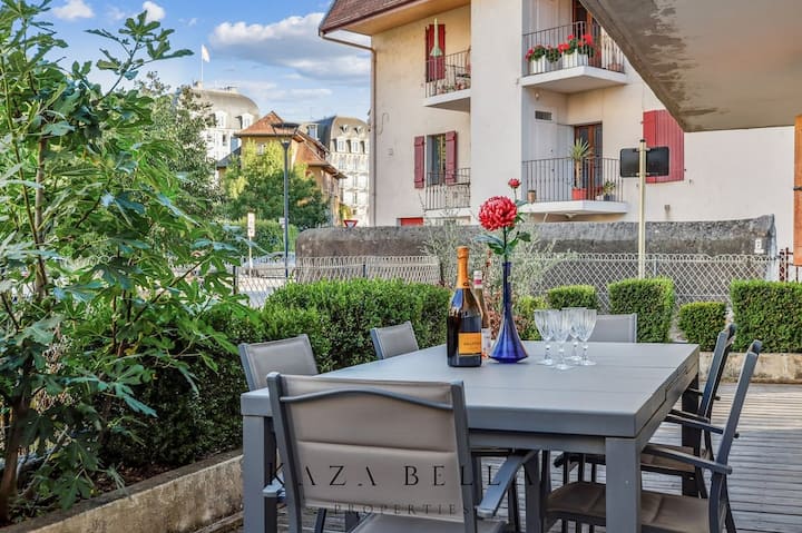 ÉLégant Appartement Avec Terrasse Casino D'annecy - Lac d'Annecy