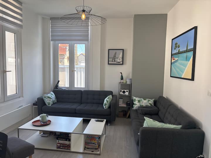 Duplex 3 Ch. Calme, Plage & Commerces à Pied - Le Touquet-Paris-Plage