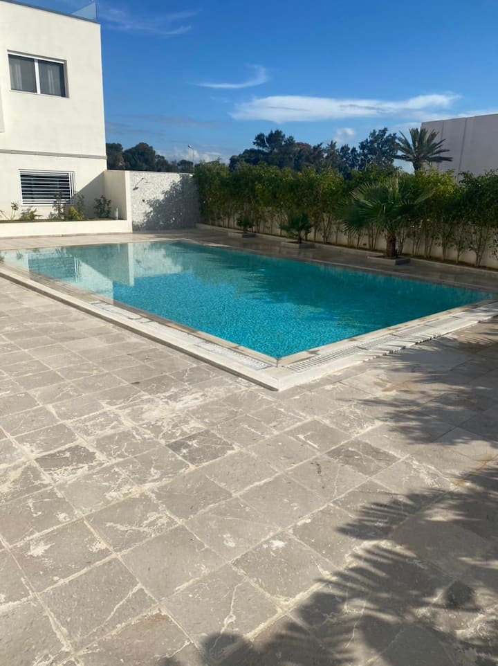 Luxurious Apartment  In Gammarth Touristique - Marsa