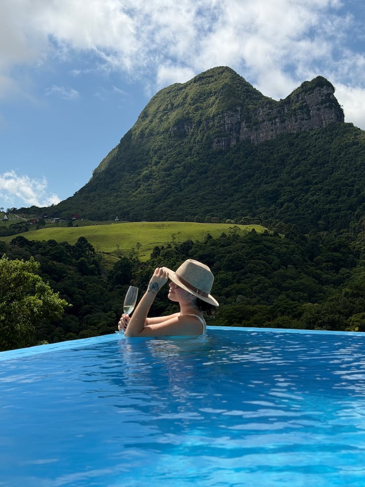 Cabana De Luxo 2 Suítes, Piscina Aquecida E Spa - Brasil