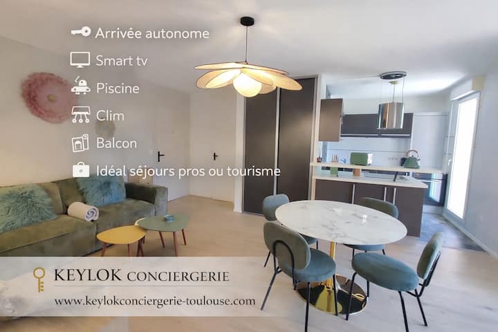 Appartement Cosy Balma Idéal Séjour Pro Ou Loisirs - Balma