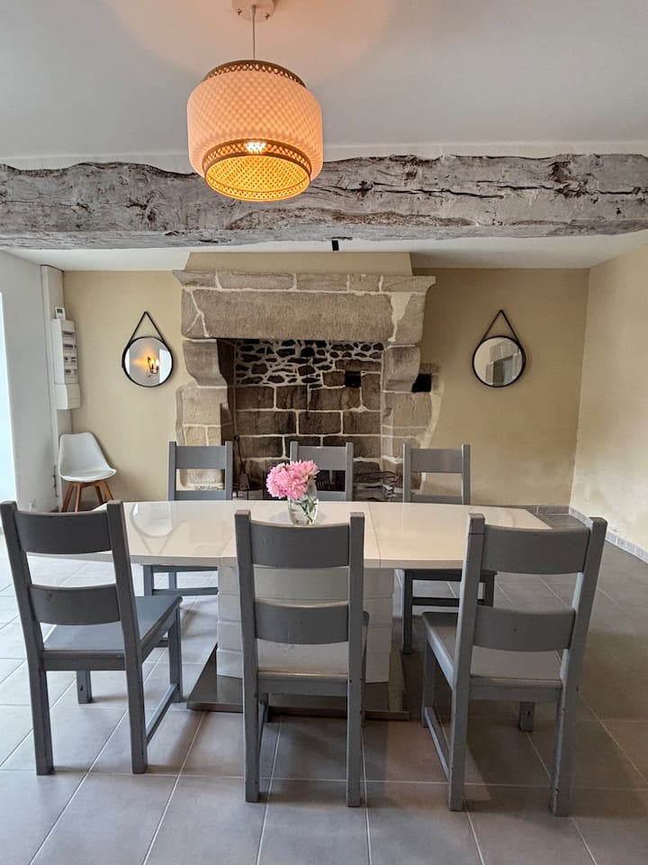 Entre Terre Et Mer Jacuzzi, Billard, 7 Personnes - Côtes-d'Armor