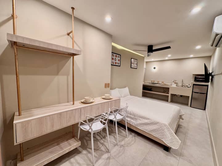 Loft A 5 De Zona Médica Obispado - Monterrey