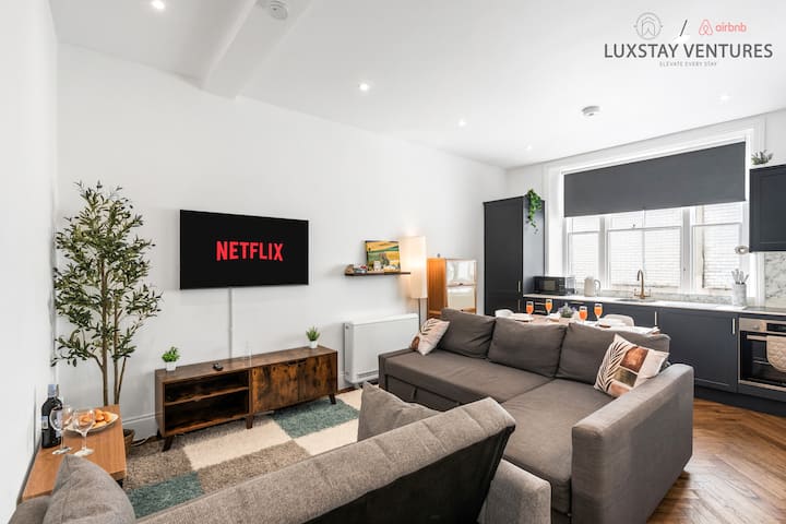 Stylish| City Stay & Beach |Secure Compact Parking - Brighton