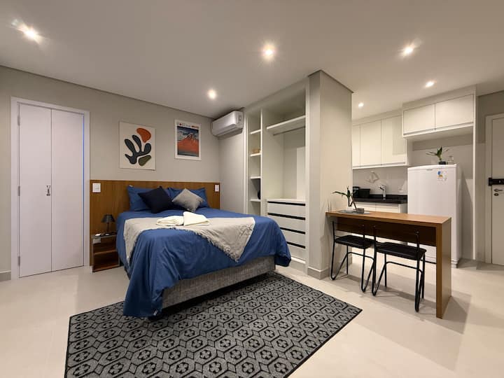 Flat 104: Moderno E Aconchegante - Holambra