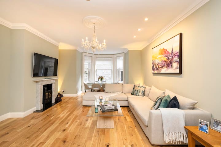 Edinburgh City Luxury Art Apartment With Garden - Édimbourg