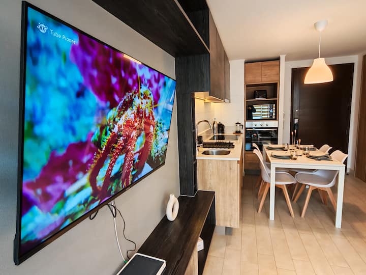 Prime10| 2d2b, Full Parking Wifi Gym Calefacción - Santiago