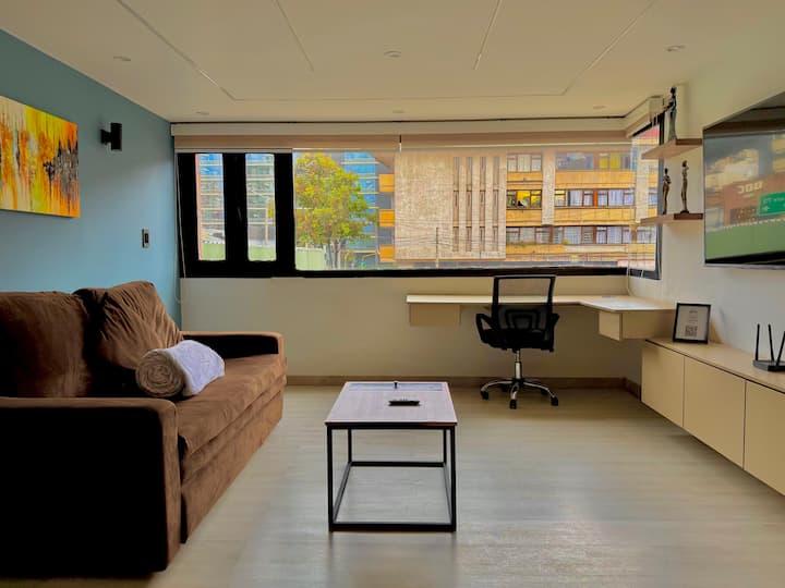 Elegant & Comfortable Apartment In Bogota Chapiner - Bogota
