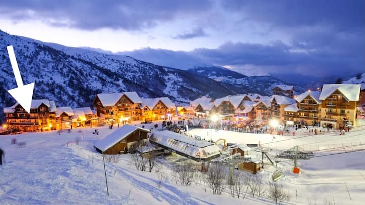 Studio Centre Station – Accès Direct Aux Pistes - Valmeinier