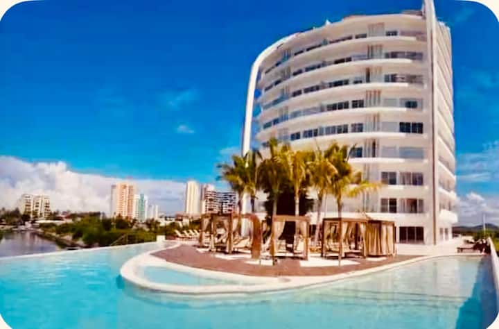 Relájate En Marina Platino Plus, 3 Recámaras - Mazatlán