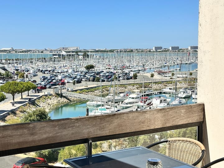 Terrasse Avec Vue Mer & Port- Plage Minimes 5’ - La Rochelle