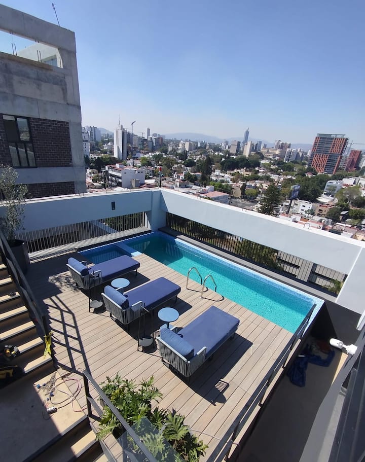Modern Loft In The Coolest Chapultepec Area - Guadalajara