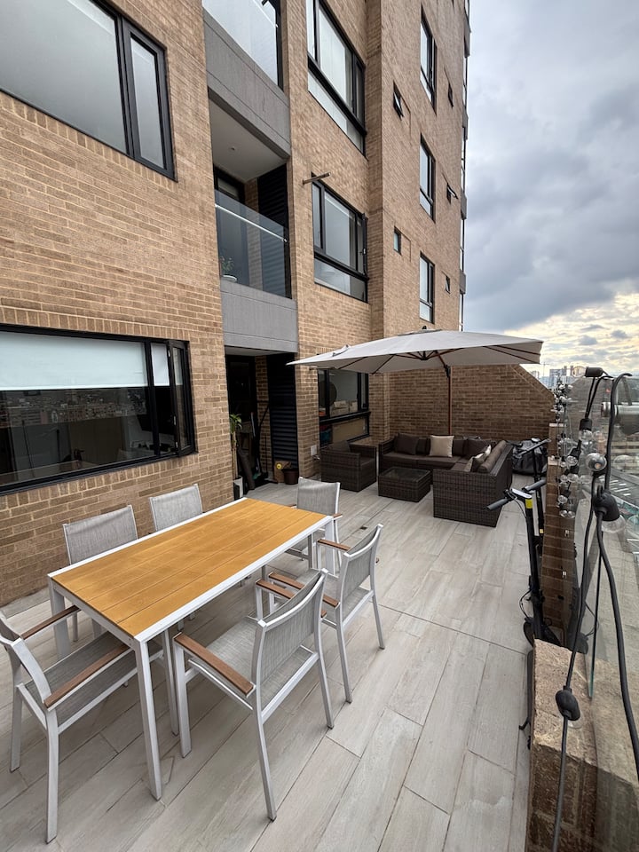 Apto De Lujo + Terraza Privada - Bogota