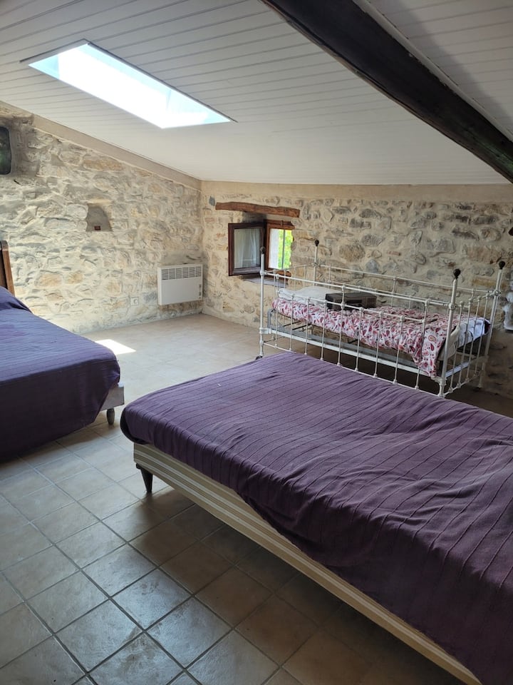 Maison En Pierre Rénovée - Vallon-Pont-d'Arc