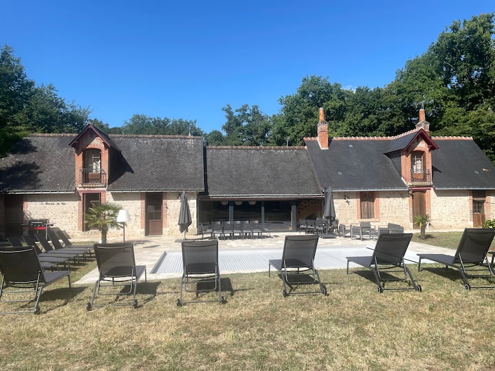 Le Pressoir Du Vau 22/30 Pers - Tours