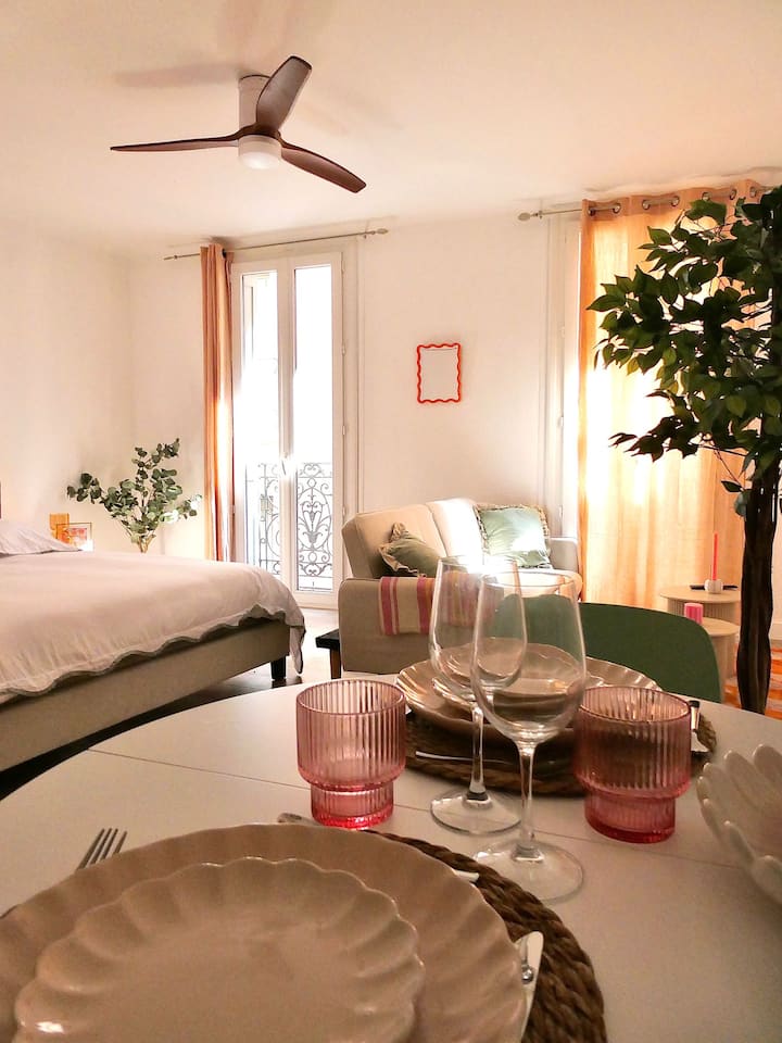 Studio Terrasse Rooftop Au Castillet / Wifi Fibre - Perpignan