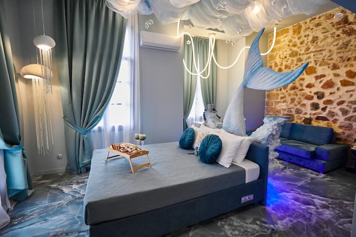 Fairytale Athens Suites-the Sea Pearl Suite - Athens