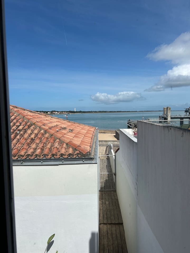 Appartement Cœur De Ville Vue Mer - Barbâtre