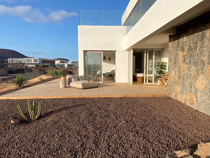 Luxuriöse Suite Am Calderon Vulkan - Suite Prana - La Oliva