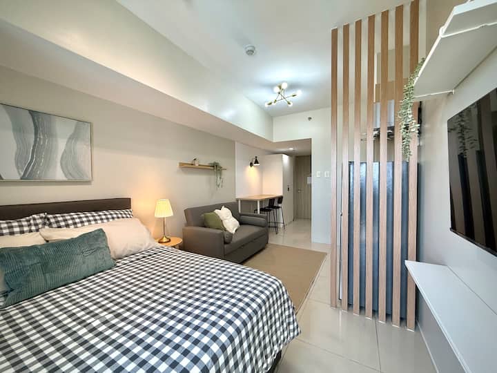 Manila Bay View Studio With Balcony Breeze Res - 마닐라