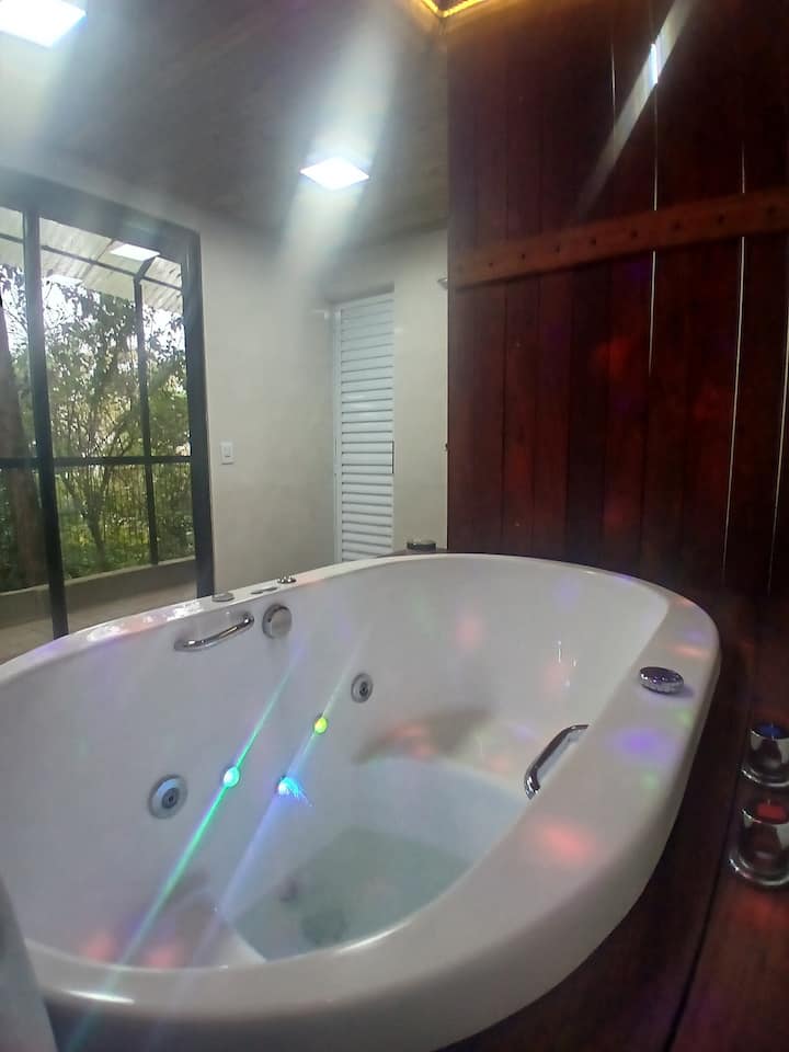 Chaléecosdojucu-piscina Aquecida-sauna-ofurô-wifi - Espírito Santo