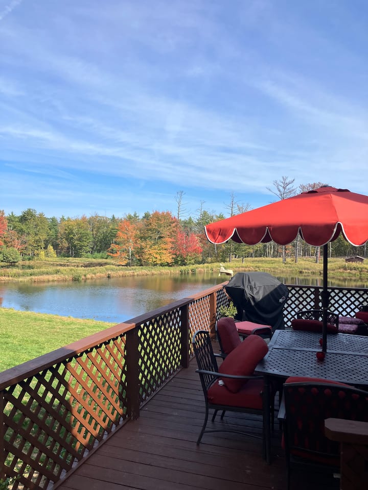 Spectacular Cabin With Views On 100 Acres - Cairo, NY