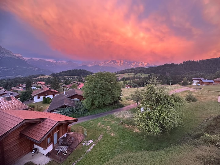 Appartement Face Au Mont-blanc - Cordon