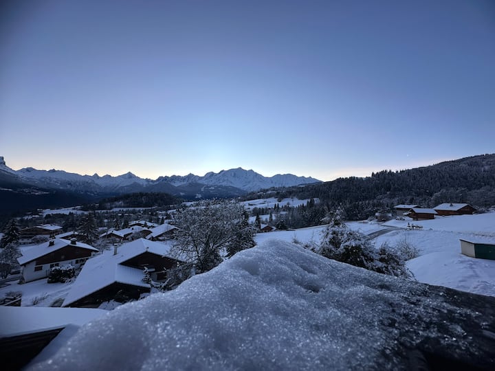 Appartement Face Au Mont-blanc - Cordon