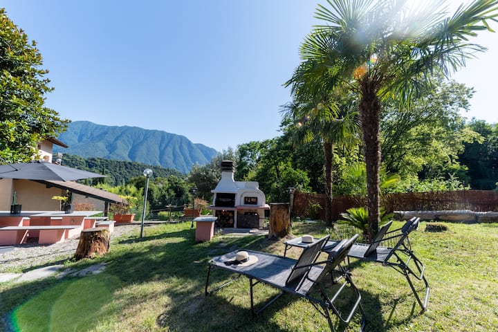 Inas Lake Garden - Como Lake, Grill, Garden - Lac de Côme
