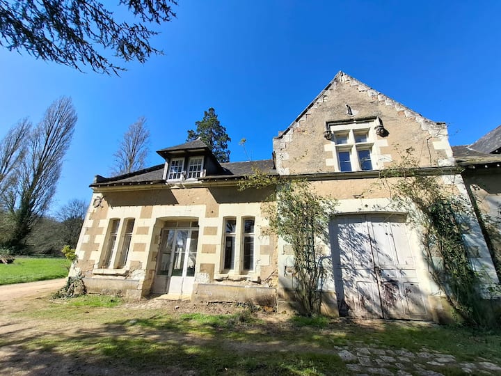 Campagne-appart-authentique-rustique-calme-max10p. - Maine-et-Loire