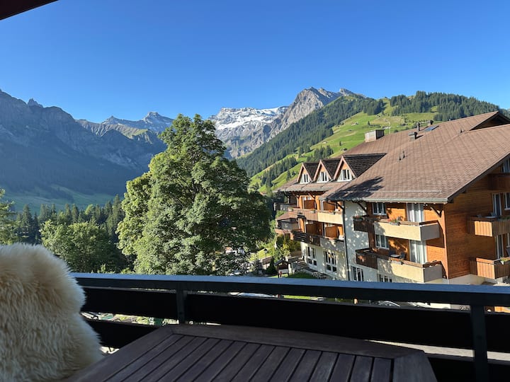 Studio Mit Freier Sicht Auf Die Berge - Adelboden