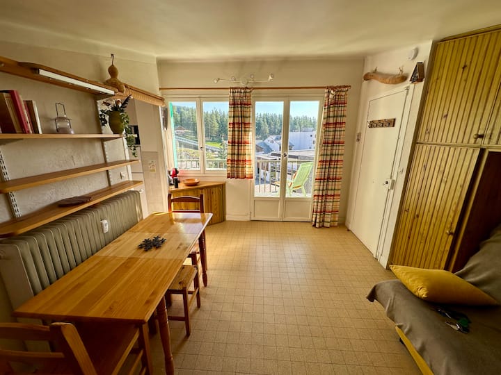 Studio Avec Terrasse Ensoleillée Cœur Valberg - Valberg