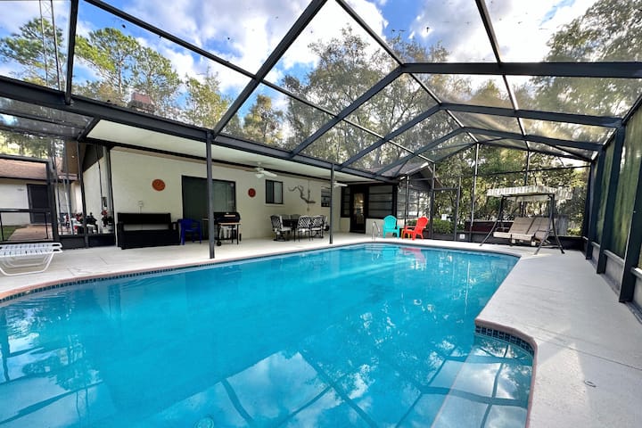 Poodle House | *Heated Pool* | 10 Mins To Wec - Ocala, FL