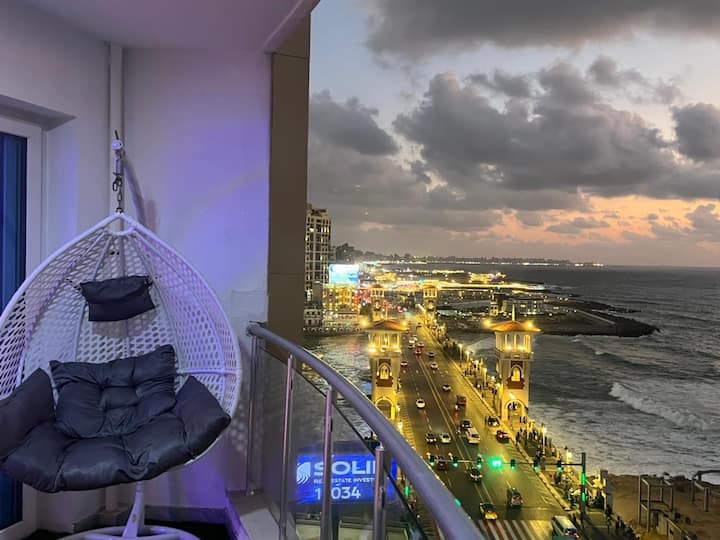 8  Stanley Seaview Retreat | 2br Apartment - Alexandrie, Égypte