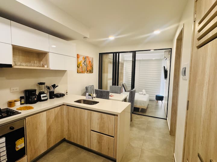A 5 Min Playa | A/c, Wi-fi Rápido + Parking - Santa Marta