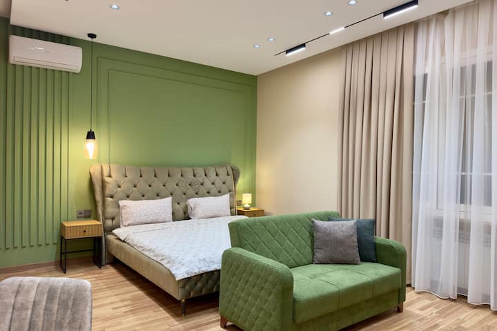 Central Studio By Blvd–green Design-self Check-in - Baku