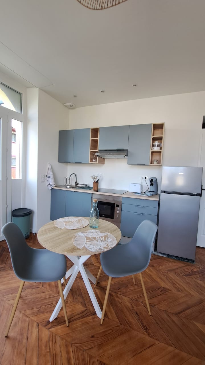 Grand Studio Neuf En Cœur De Ville - Landas