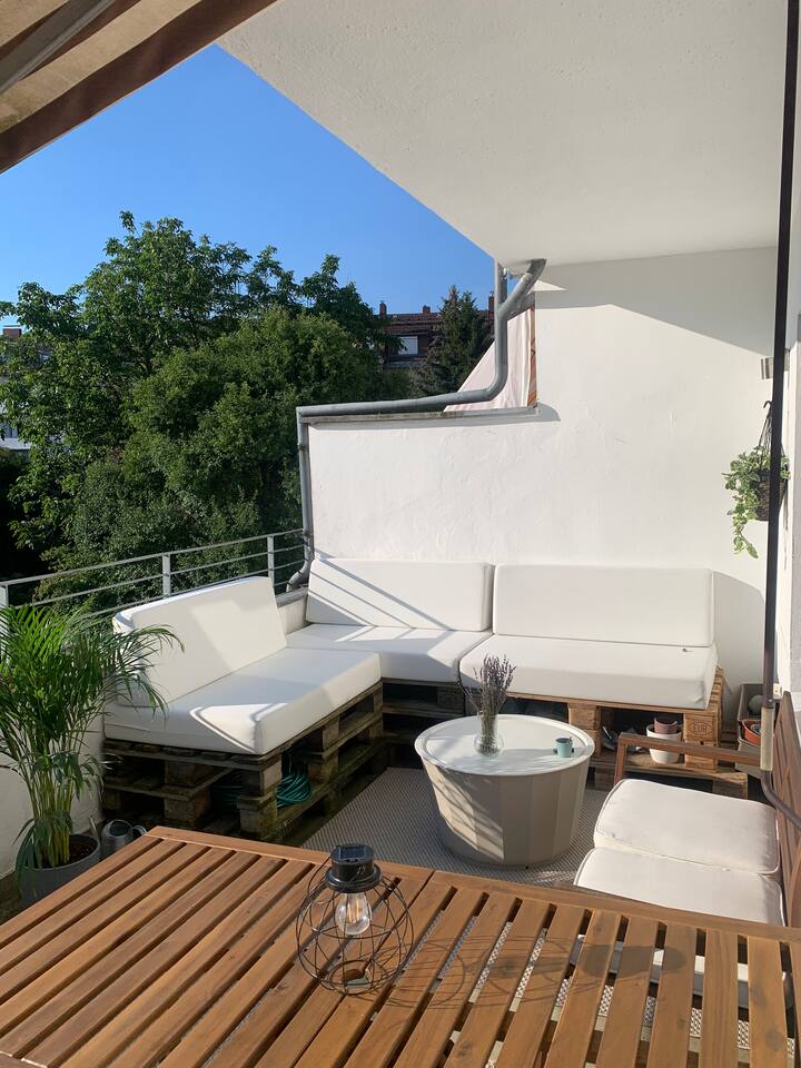 Stilvolle Wohnung Mit Riesen Süd-west-terasse - Cologne