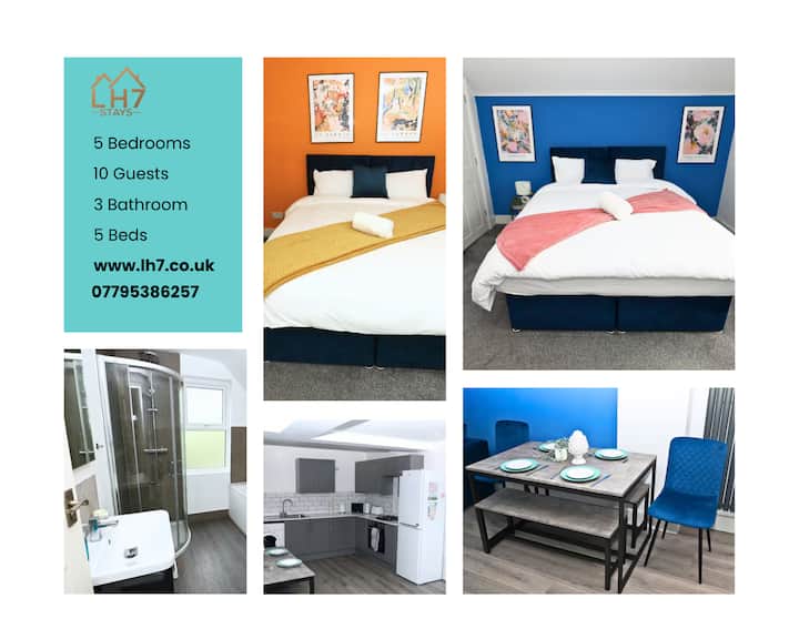 10%off|7daysonly|leisure|wifi|parking|sleeps10 - London Gatwick Airport (LGW)