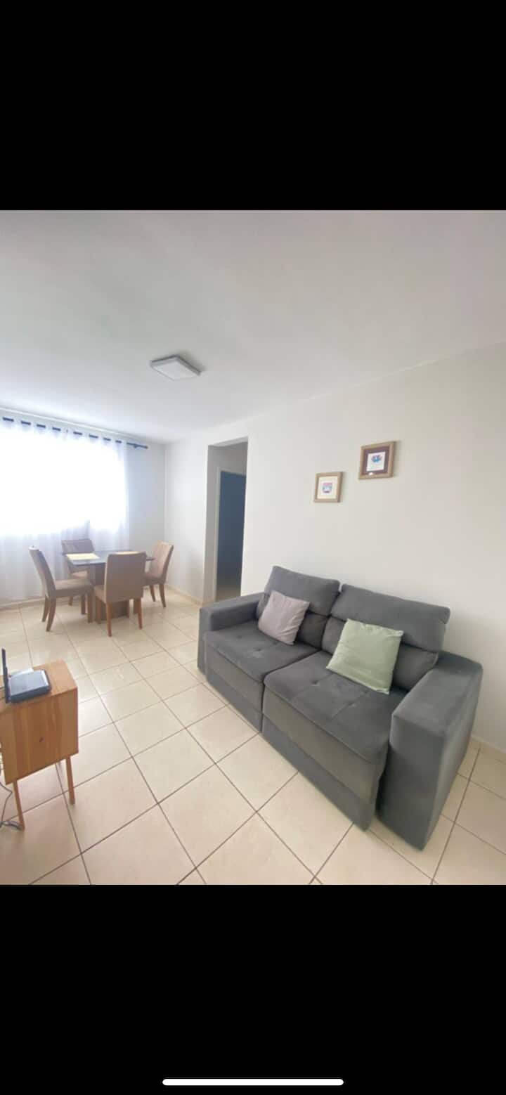 Apê 201 - Cama King / Wi-fi / Portaria 24h /Centro - Botucatu