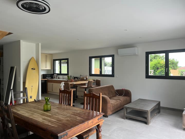 Maison Neuve Calme Proche Océan,clim - Capbreton