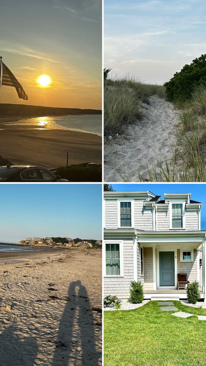Gorgeous Relaxing Beach House: Steps To Beach - White Horse Beach