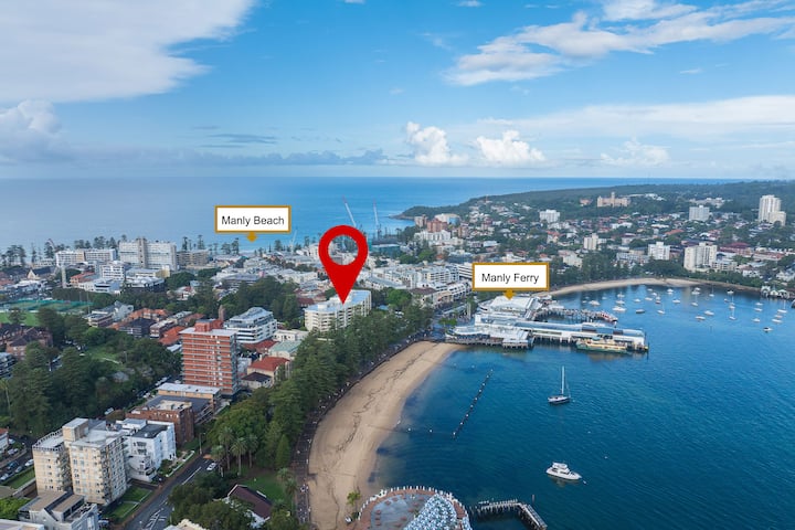 Manly Wharf Side Retreat - Prime Location - Manly