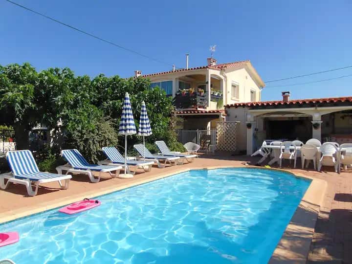 Charmant T2 Dans Un Mas Avec Piscine Et Figuiers - Salses-le-Château