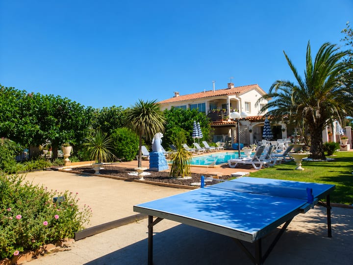 Appartementt2 Dans Un Mas Avec Piscine Et Figuiers - Rivesaltes