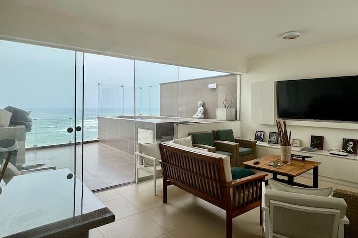 Beachfront Duplex W. Private Pool In Punta Hermosa - Lima