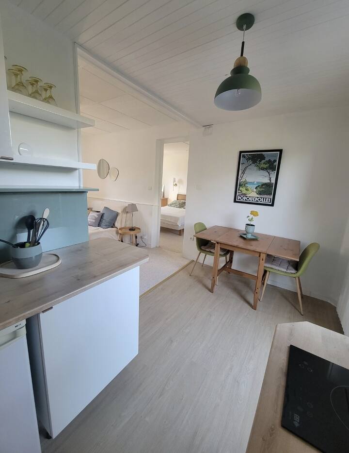 Agréable Grand T2 - Terrasse - Parking Gratuit - Aix-les-Bains