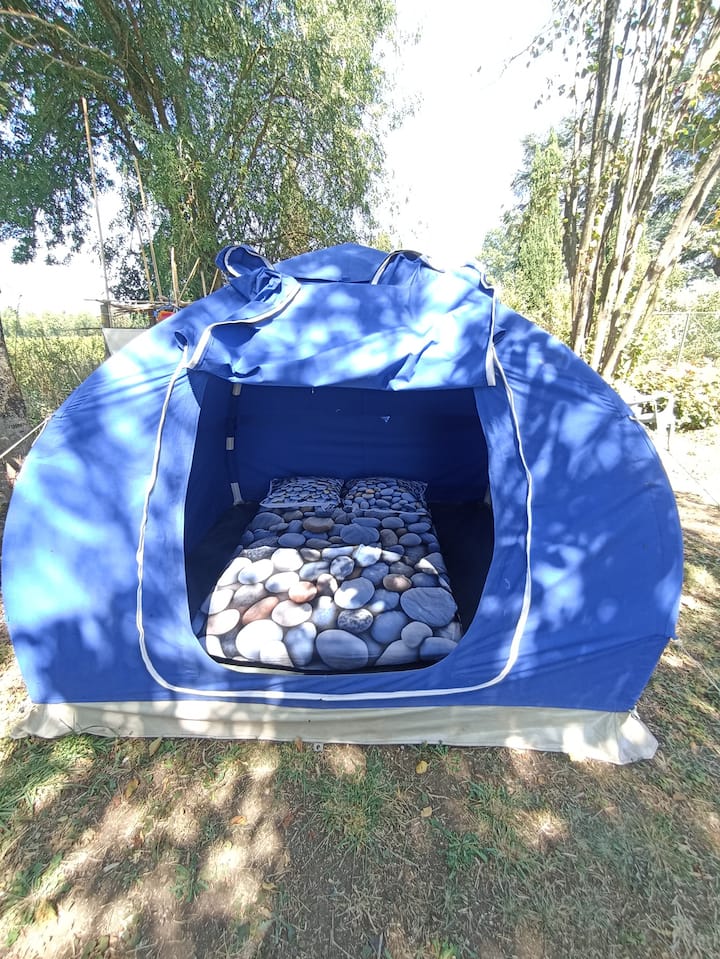 Tente En Location Chez "Fred'camping" - Pont-de-Vaux