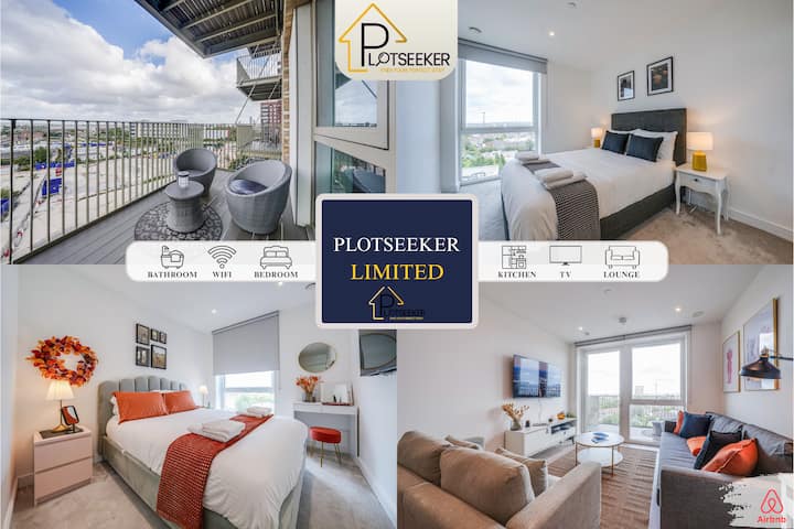 Luxury 2-bed Apt | Wembley Stadium | Sleeps 6 - Harrow